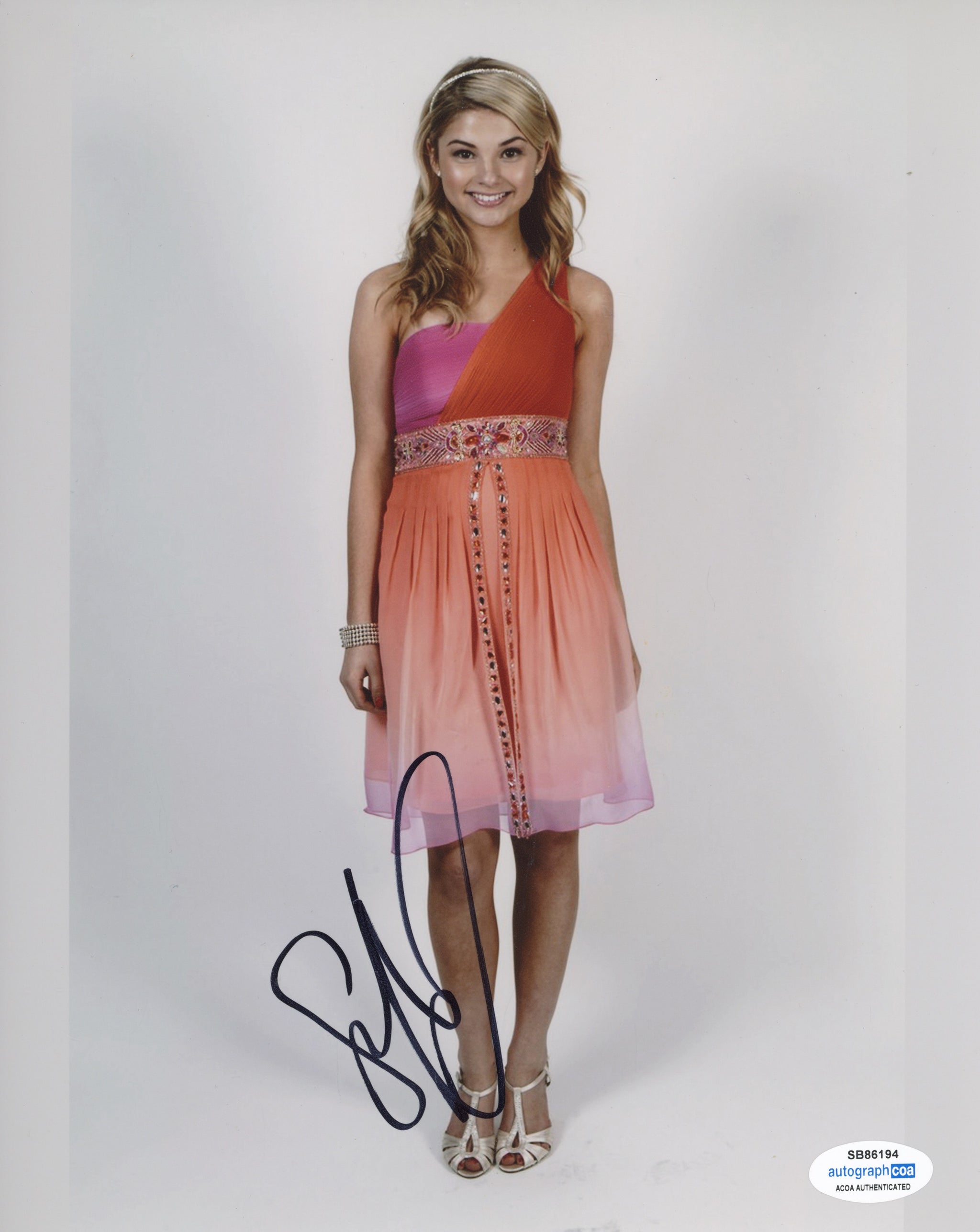 Stefanie Scott Sexy Signed Autograph 8x10 Photo ACOA | Outlaw Hobbies ...