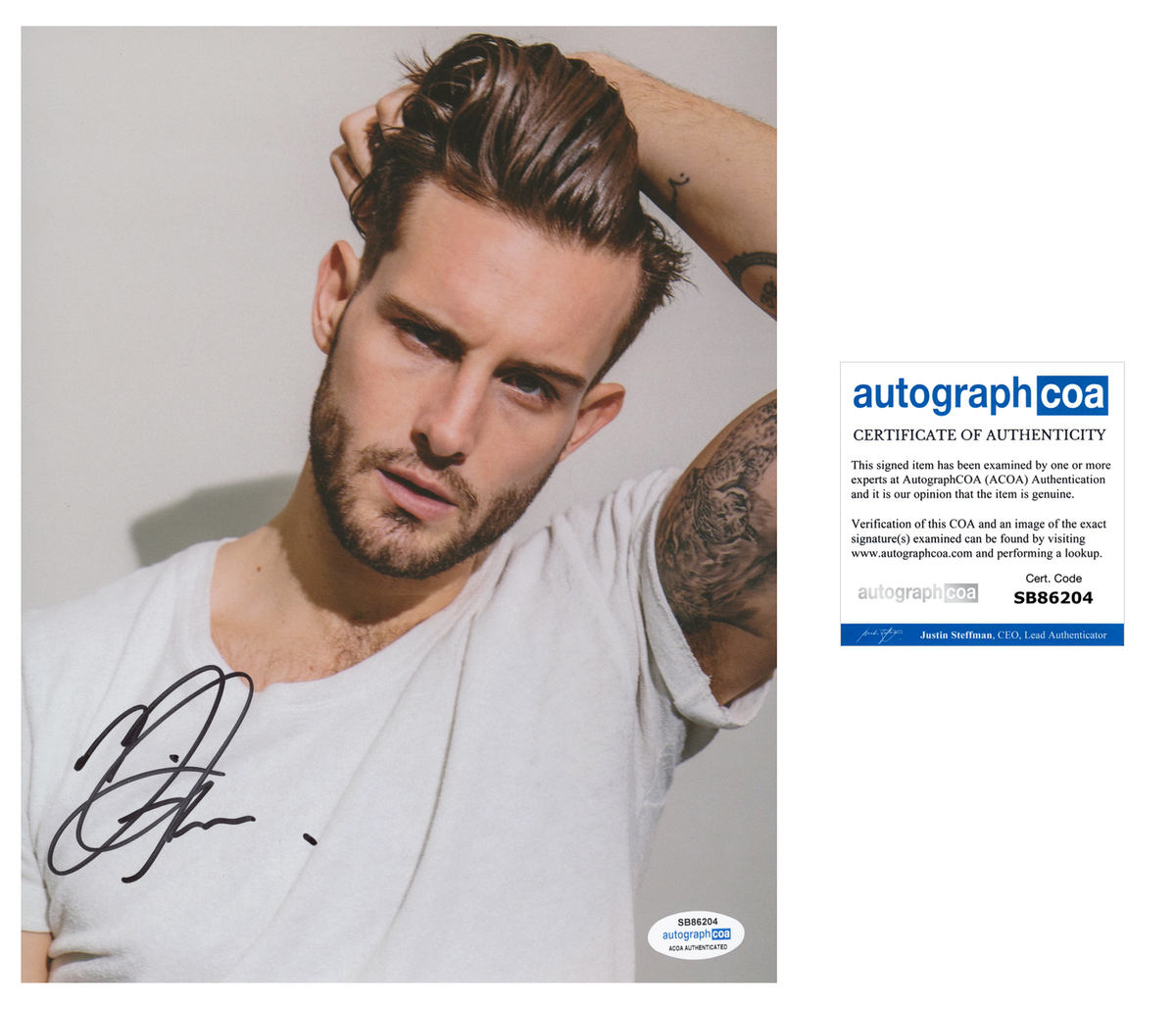 Nico Tortorella Signed Autograph 8x10 Photo ACOA | Outlaw Hobbies ...