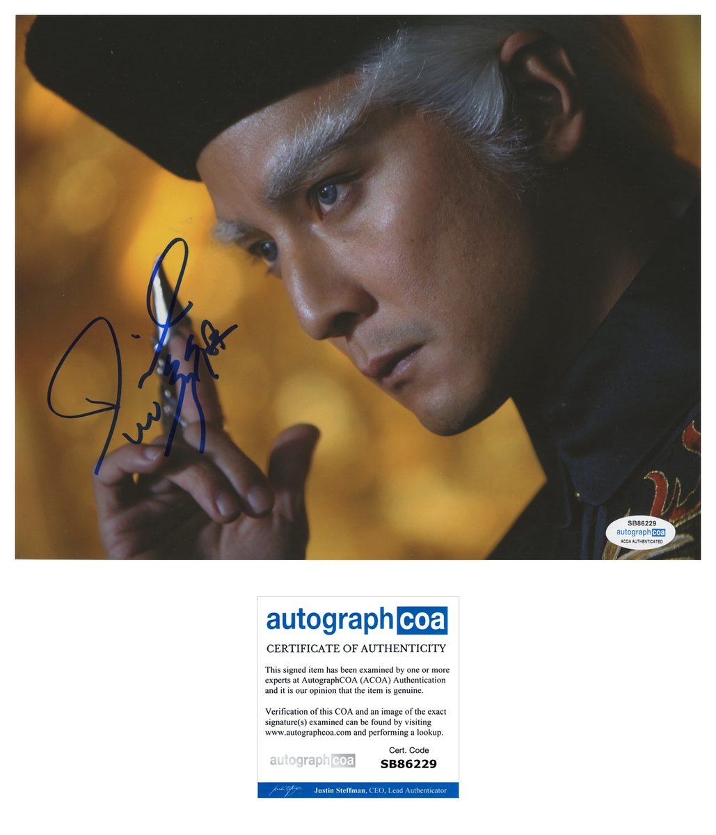Daniel Wu Iron Fists Signed Autograph 8x10 Photo ACOA | Outlaw Hobbies ...