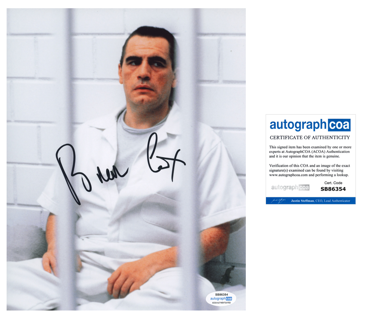 Brian Cox Manhunter Signed Autograph 8x10 Photo ACOA | Outlaw Hobbies ...