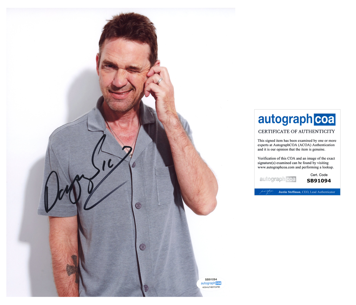 Dougray Scott Signed Autograph 8x10 Photo ACOA | Outlaw Hobbies ...