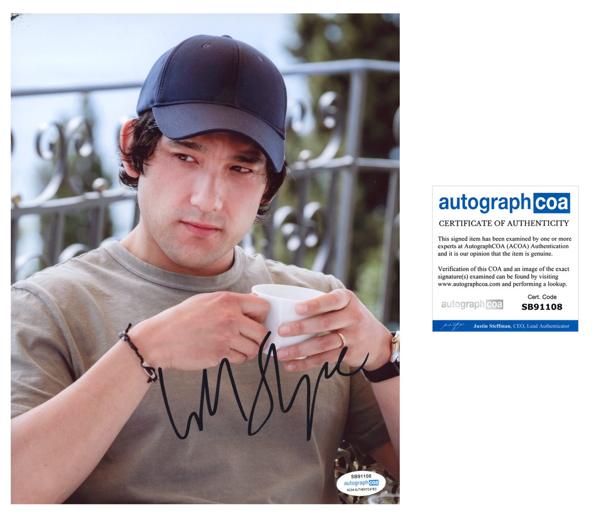 Will Sharpe White Lotus Signed Autograph 8x10 Photo ACOA | Outlaw ...