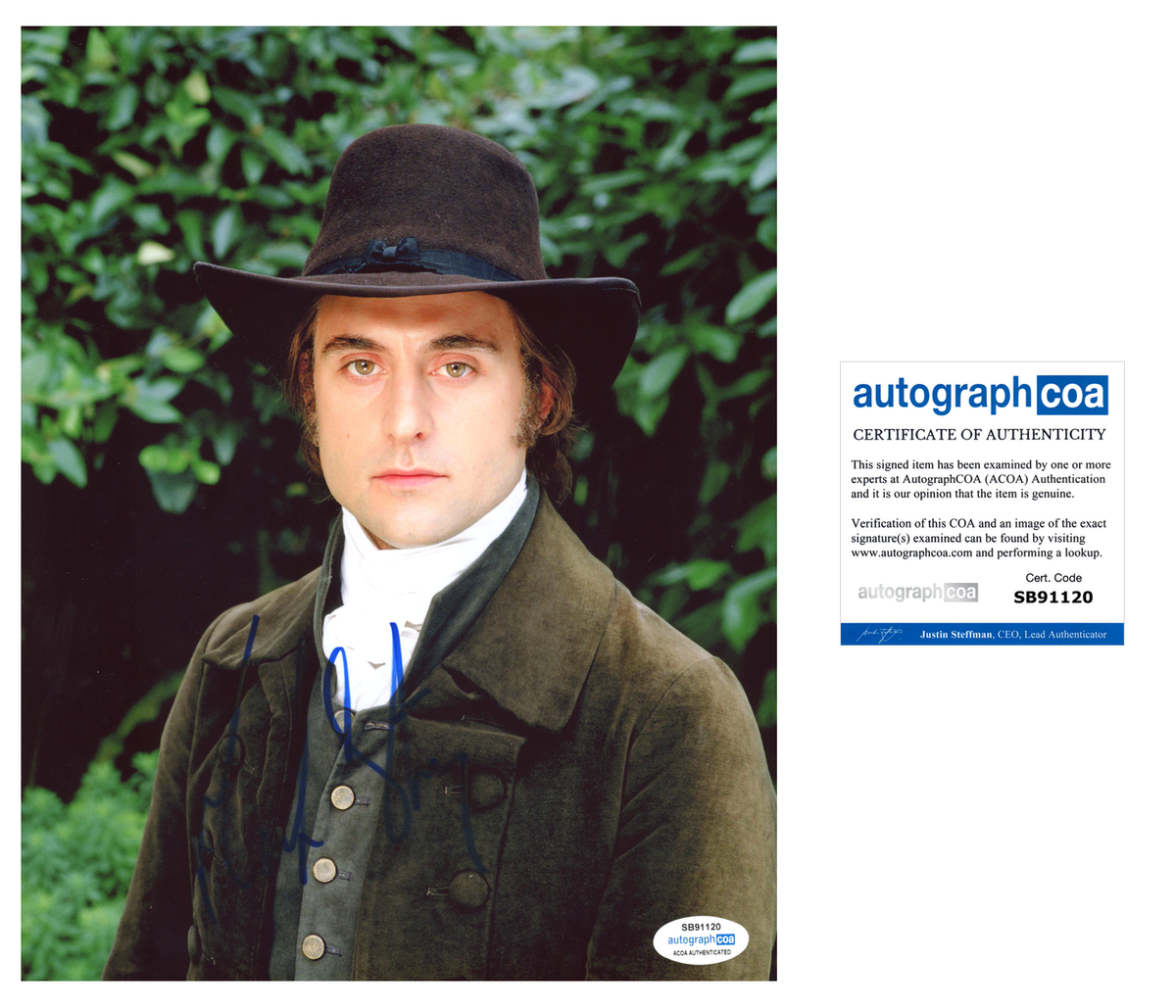 Mark Strong Emma Signed Autograph 8x10 Photo ACOA | Outlaw Hobbies ...
