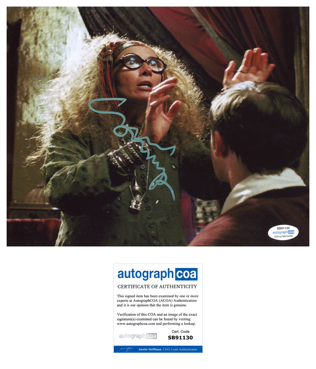 Emma Thompson Harry Potter Signed Autograph 8x10 Photo ACOA | Outlaw ...