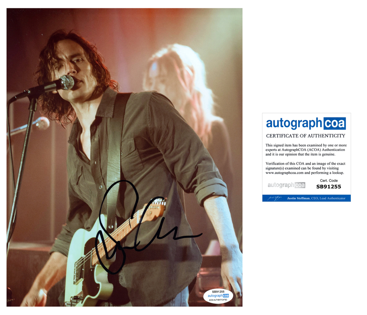 Sam Claflin Daisy Jones Signed Autograph 8x10 Photo ACOA | Outlaw ...