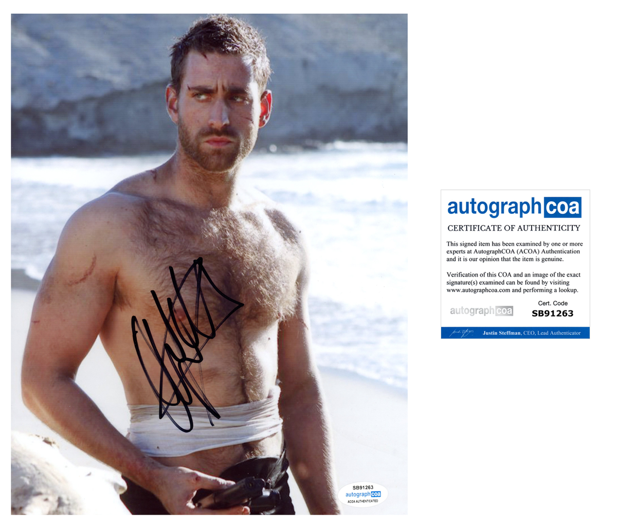Oliver Jackson Cohen Signed Autograph 8x10 Photo ACOA | Outlaw Hobbies ...