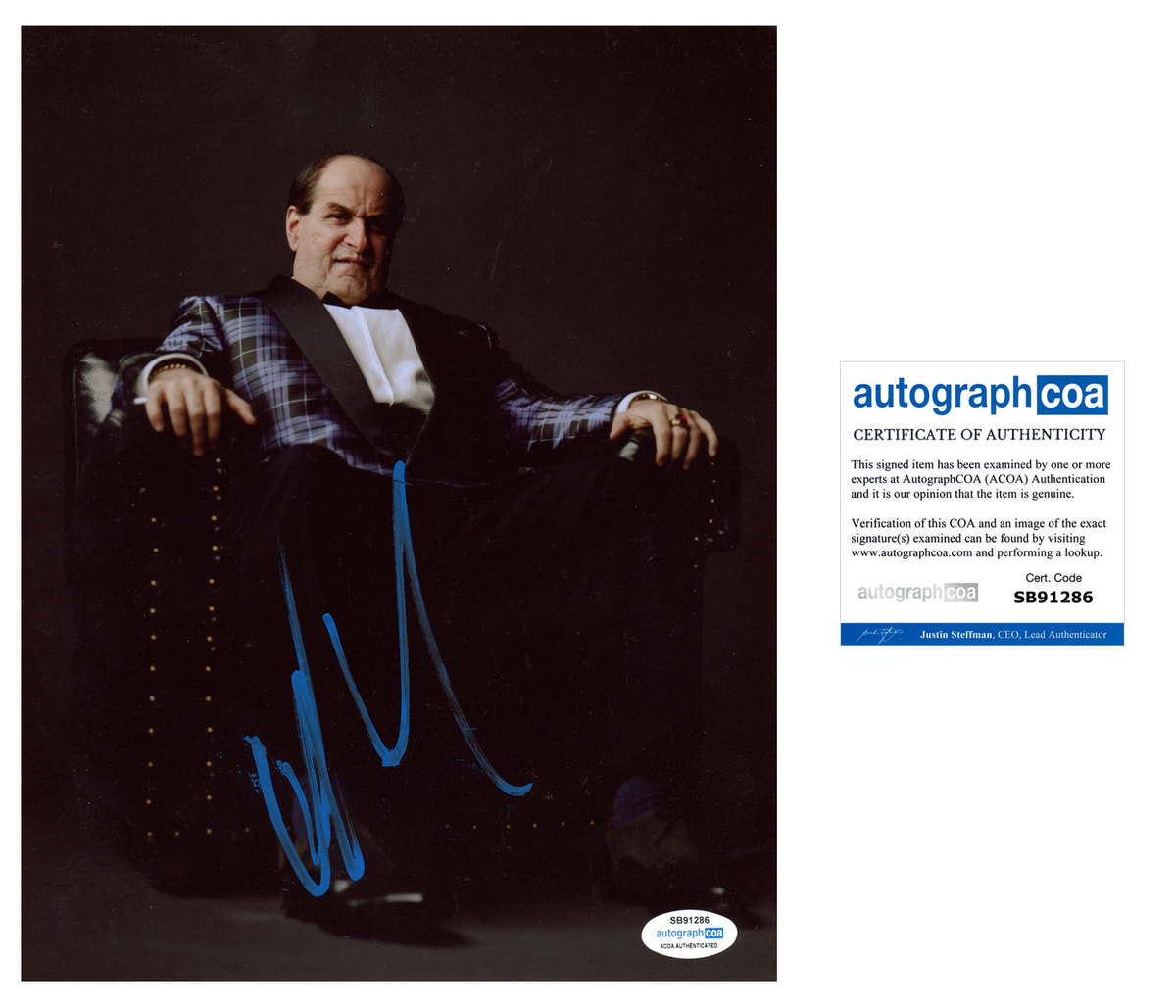 Colin Farrell Batman Signed Autograph 8x10 Photo ACOA | Outlaw Hobbies ...