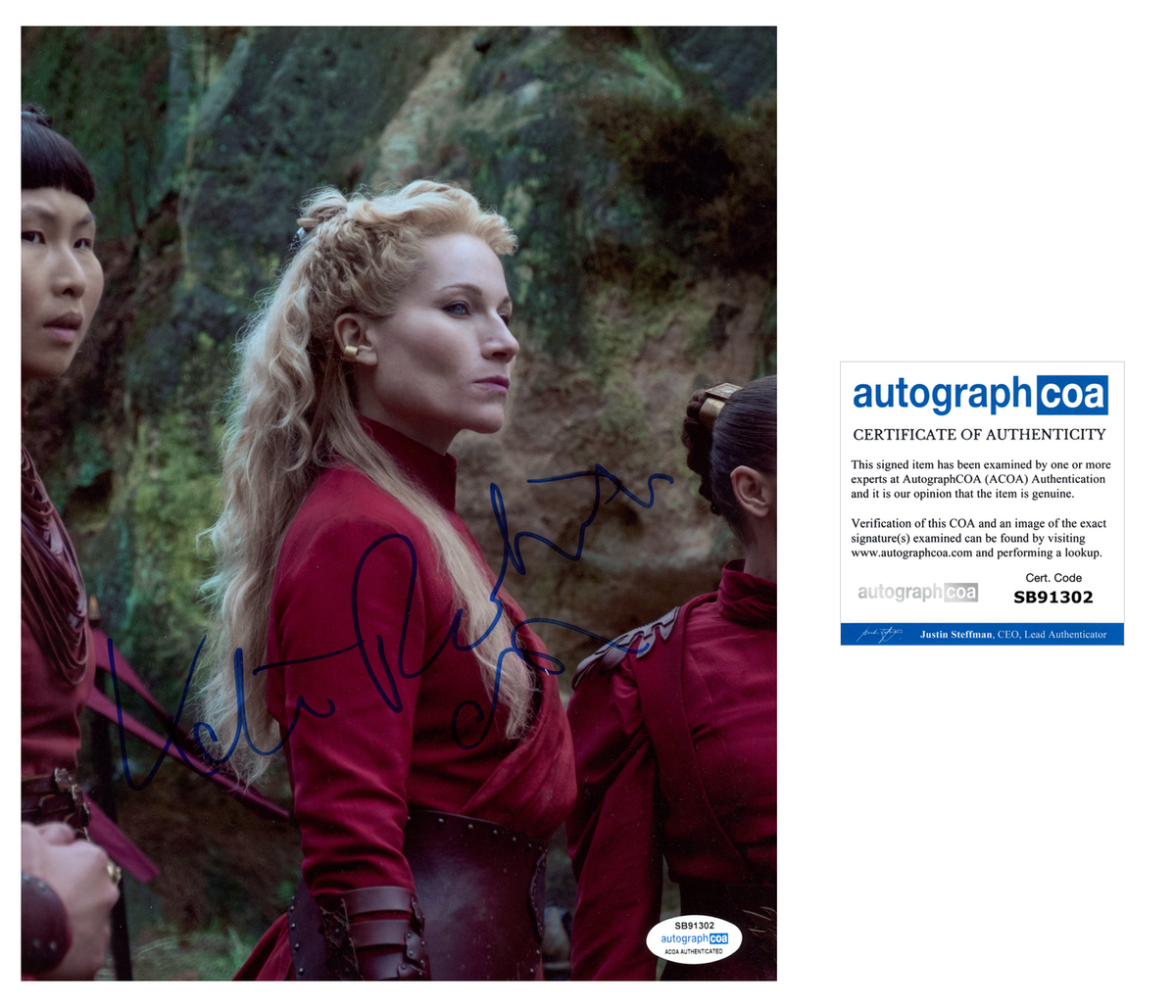 Kate Fleetwood Wheel of Time Signed Autograph 8x10 Photo ACOA | Outlaw ...