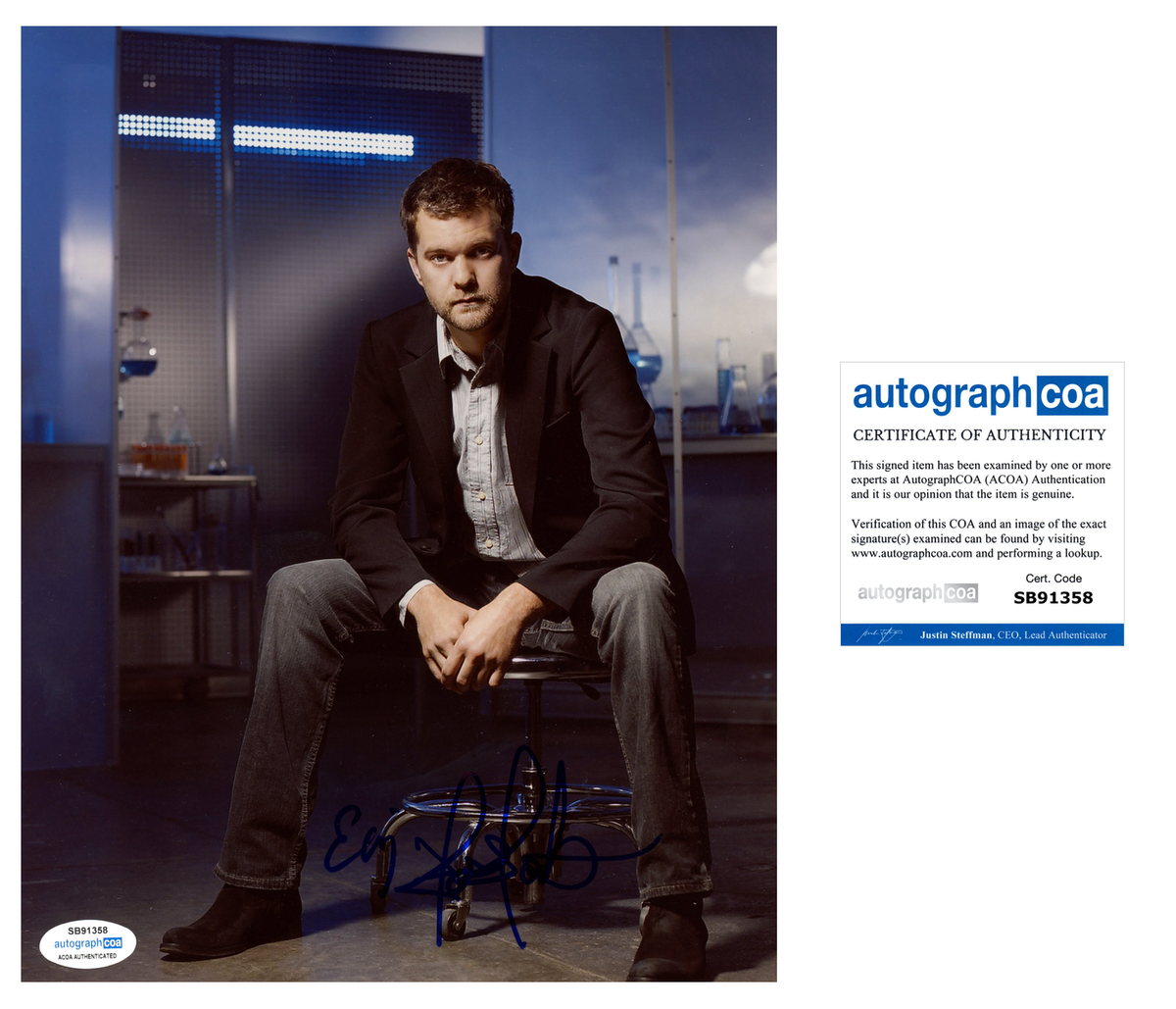 Joshua Jackson Fringe Signed Autograph 8x10 Photo ACOA | Outlaw Hobbies ...