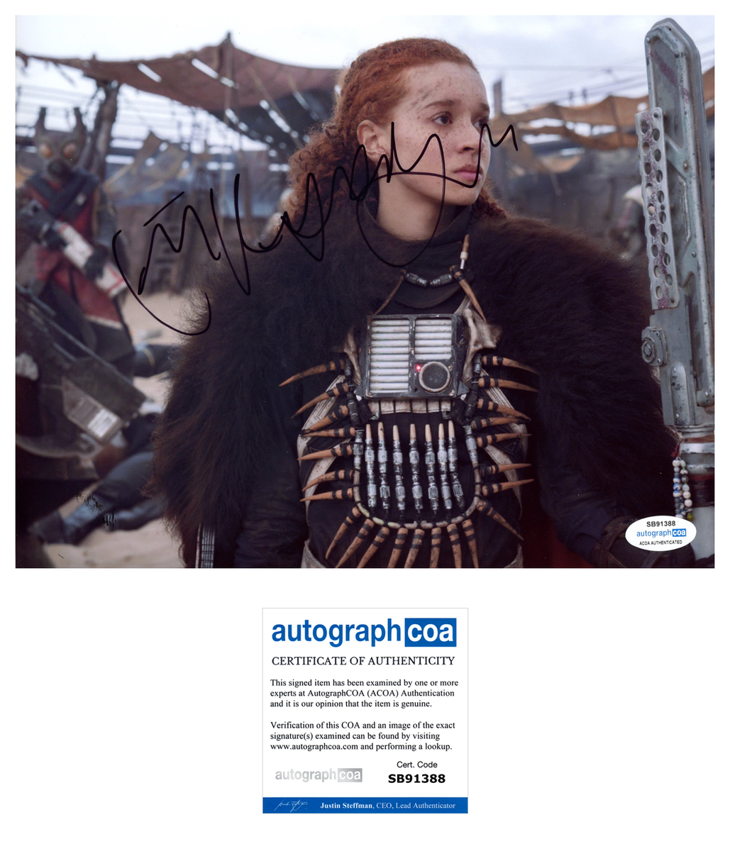 Erin Kellyman Solo Signed Autograph 8x10 Photo ACOA | Outlaw Hobbies ...