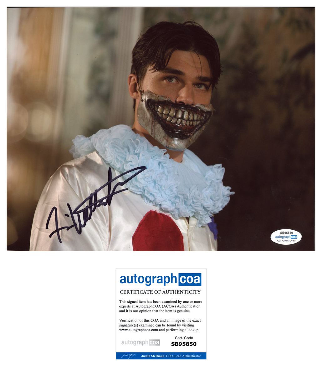 Finn Wittrock American Horror Story Signed Autograph 8x10 Photo ACOA ...