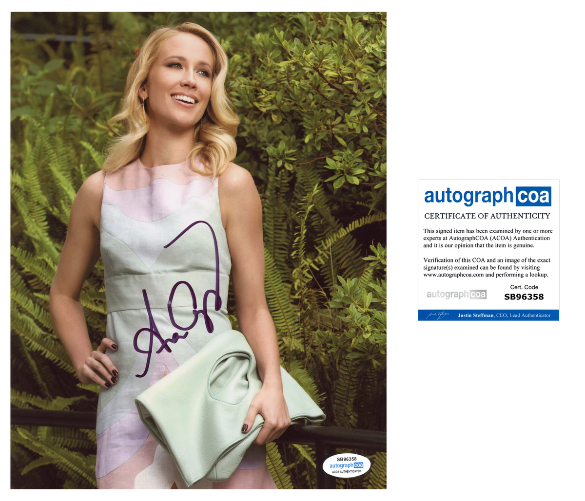 Anna Camp Pitch Perfect Signed Autograph 8x10 Photo ACOA | Outlaw ...