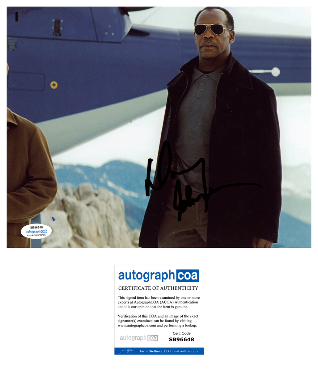 Danny Glover Shooter Signed Autograph 8x10 Photo ACOA | Outlaw Hobbies ...