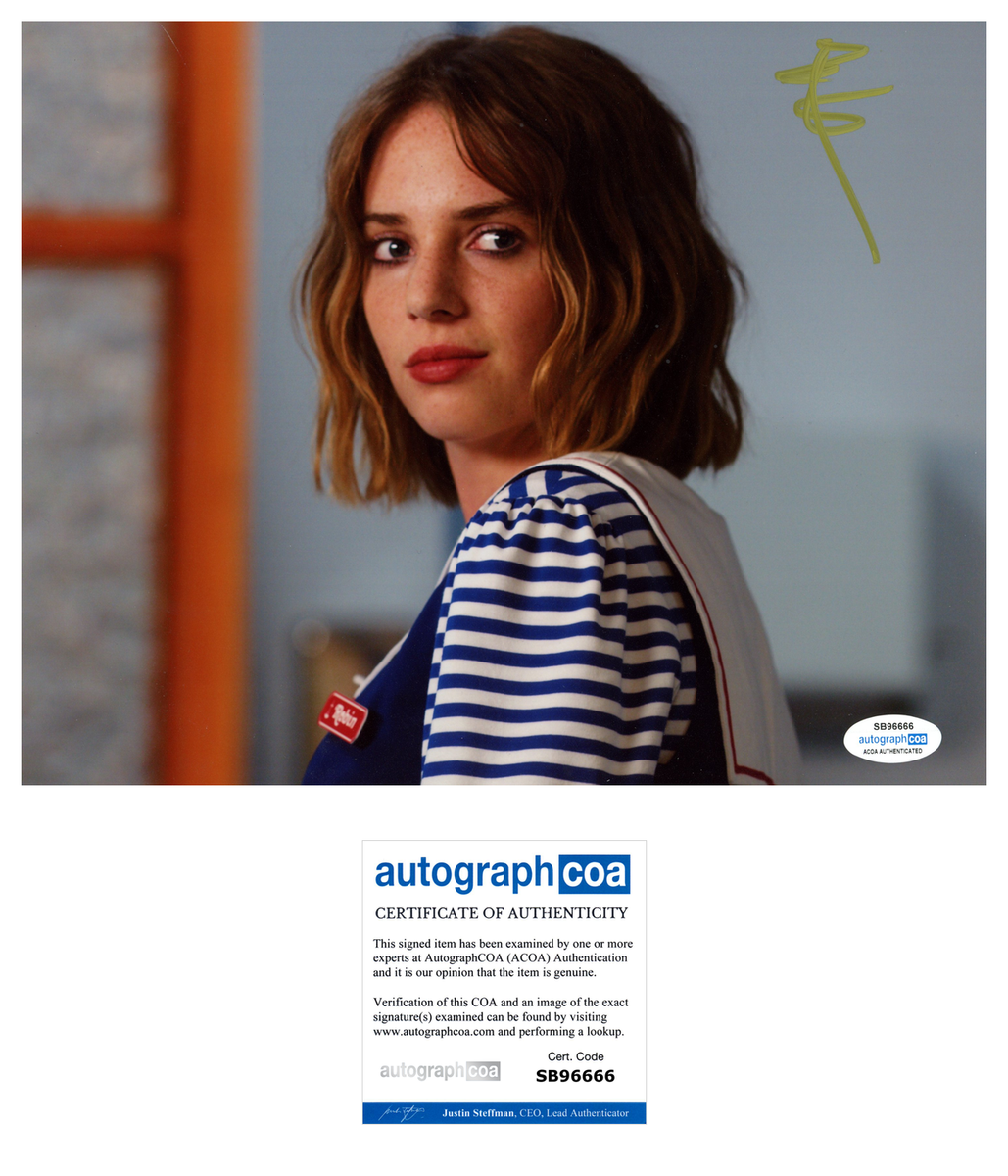 Maya Hawke Stranger Things Signed Autograph 8x10 Photo ACOA | Outlaw ...