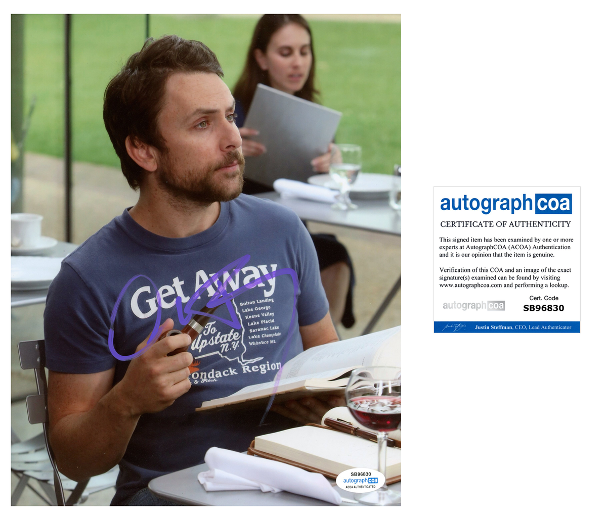 Charlie Day Always Sunny Signed Autograph 8x10 Photo ACOA | Outlaw ...