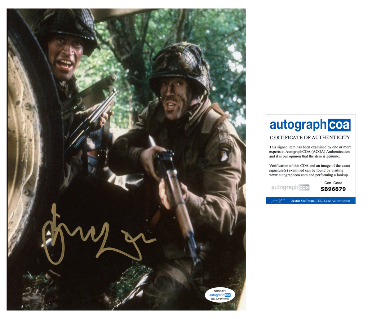 Damian Lewis Band of Brothers Signed Autograph 8x10 Photo ACOA | Outlaw ...