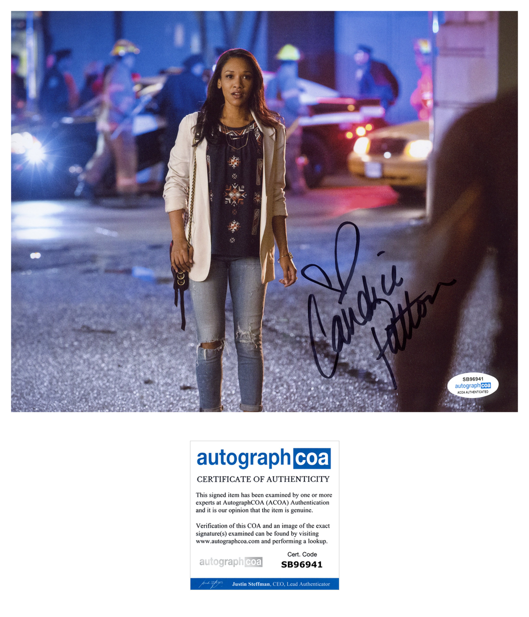Candice Patton Flash Signed Autograph 8x10 Photo ACOA | Outlaw Hobbies ...