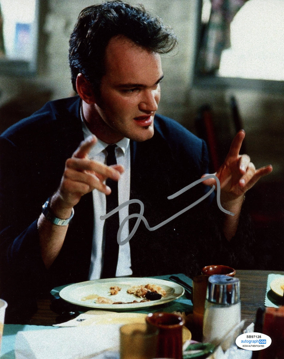 Quentin Tarantino Reservoir Dogs Signed Autograph 8x10 Photo ACOA ...